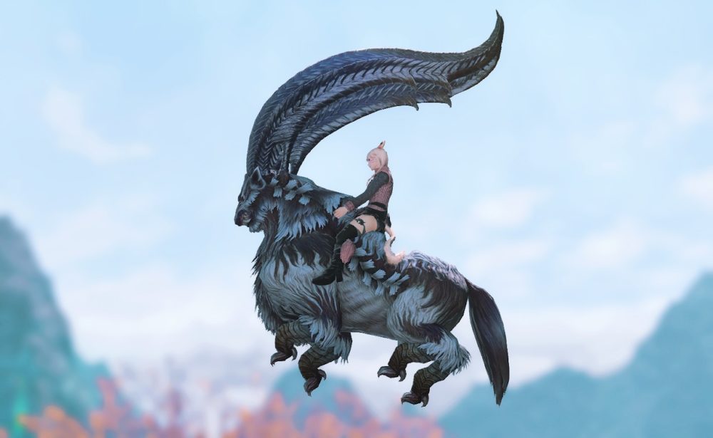 【FF14】マウント「メガロトラグス」見た目・入手方法｜FF14ブログりおの桜庵